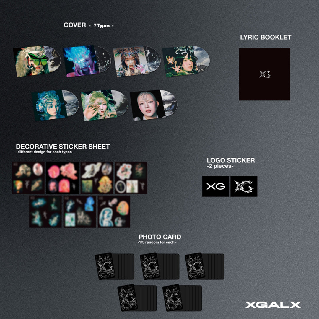 【XG 1st WORLD TOUR “The first HOWL” Exclusive TRADING CARD Ver.D】【Solo ...